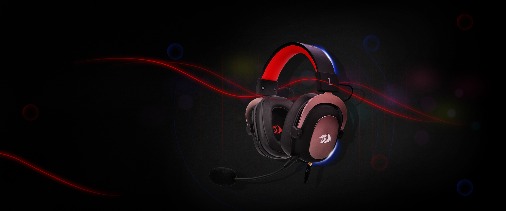 PC Gaming Headset | Gaming Headphones With Noise Cancelling | Redragon ...